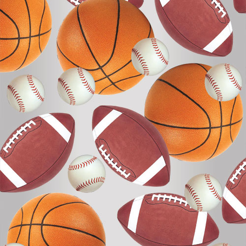 Ball Combo - Baseball, Basketball, Football